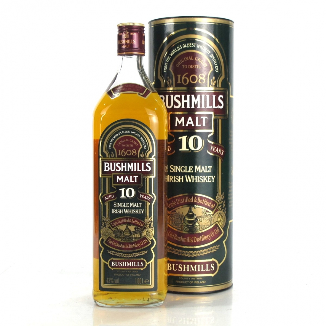 Bushmills 10 Year Old Single Malt 1 Litre | Whisky Auctioneer