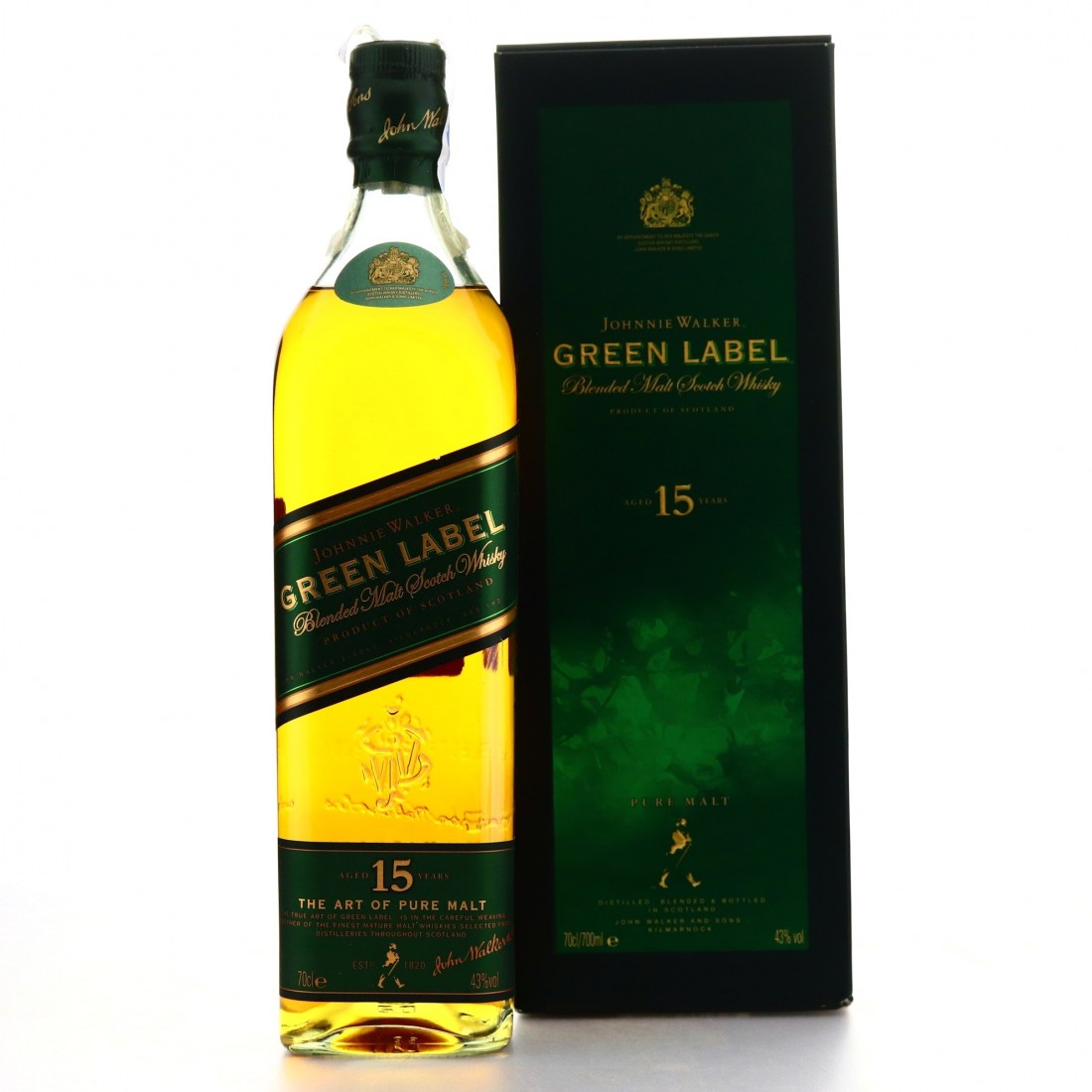 Johnnie Walker Green Label 15 Year Old | Whisky Auctioneer