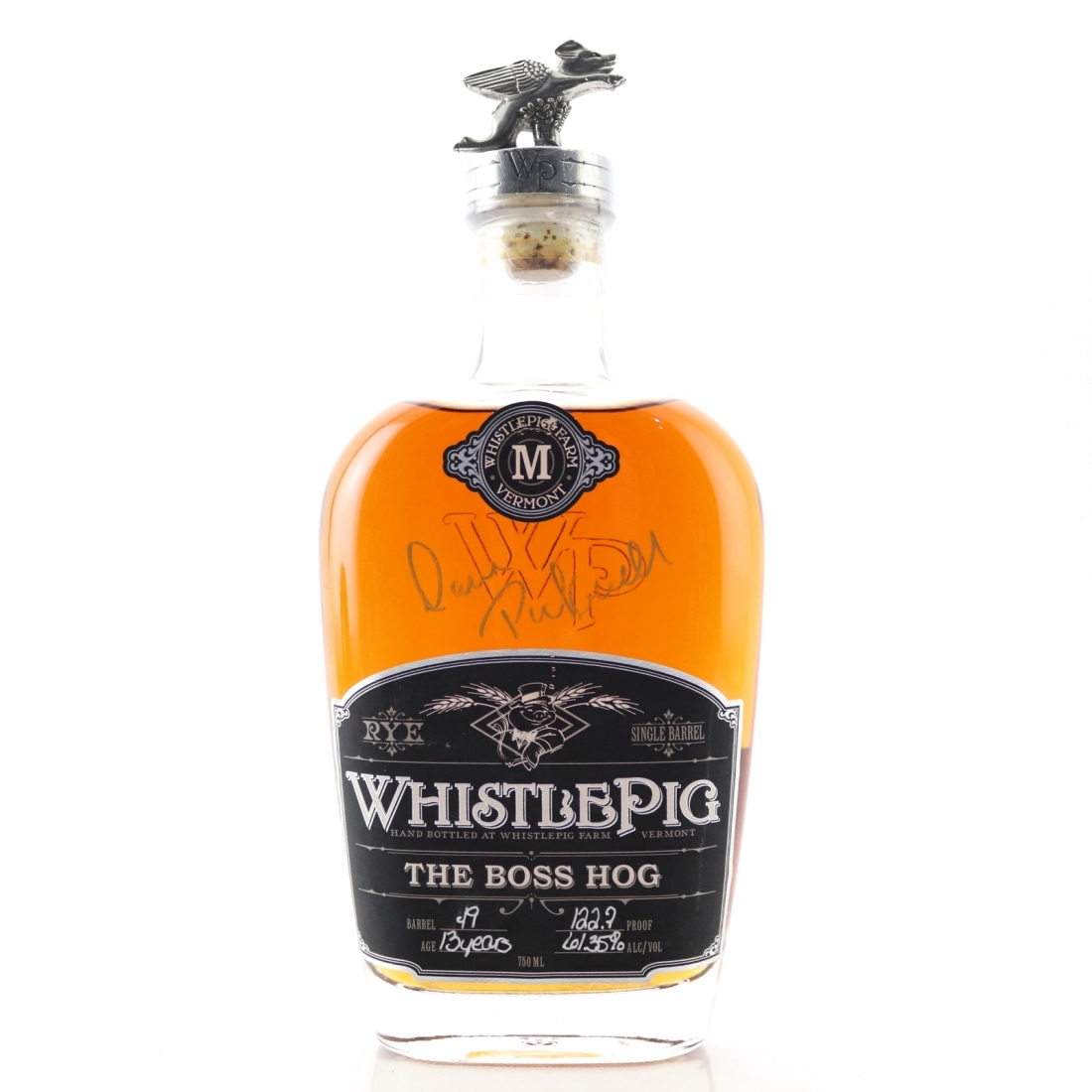 Whistlepig 13 Year Old Single Barrel Rye / The Boss Hog 2nd Edition ...