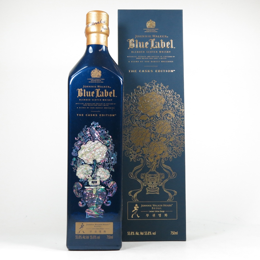 Johnnie Walker Blue Label Bu Gwi Yeong Hwa / The Casks Edition 75cl ...