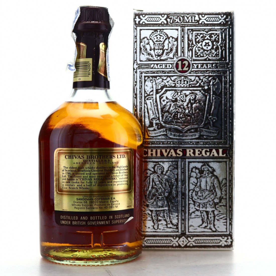 Chivas Regal 12 Year Old 1980s | Whisky Auctioneer