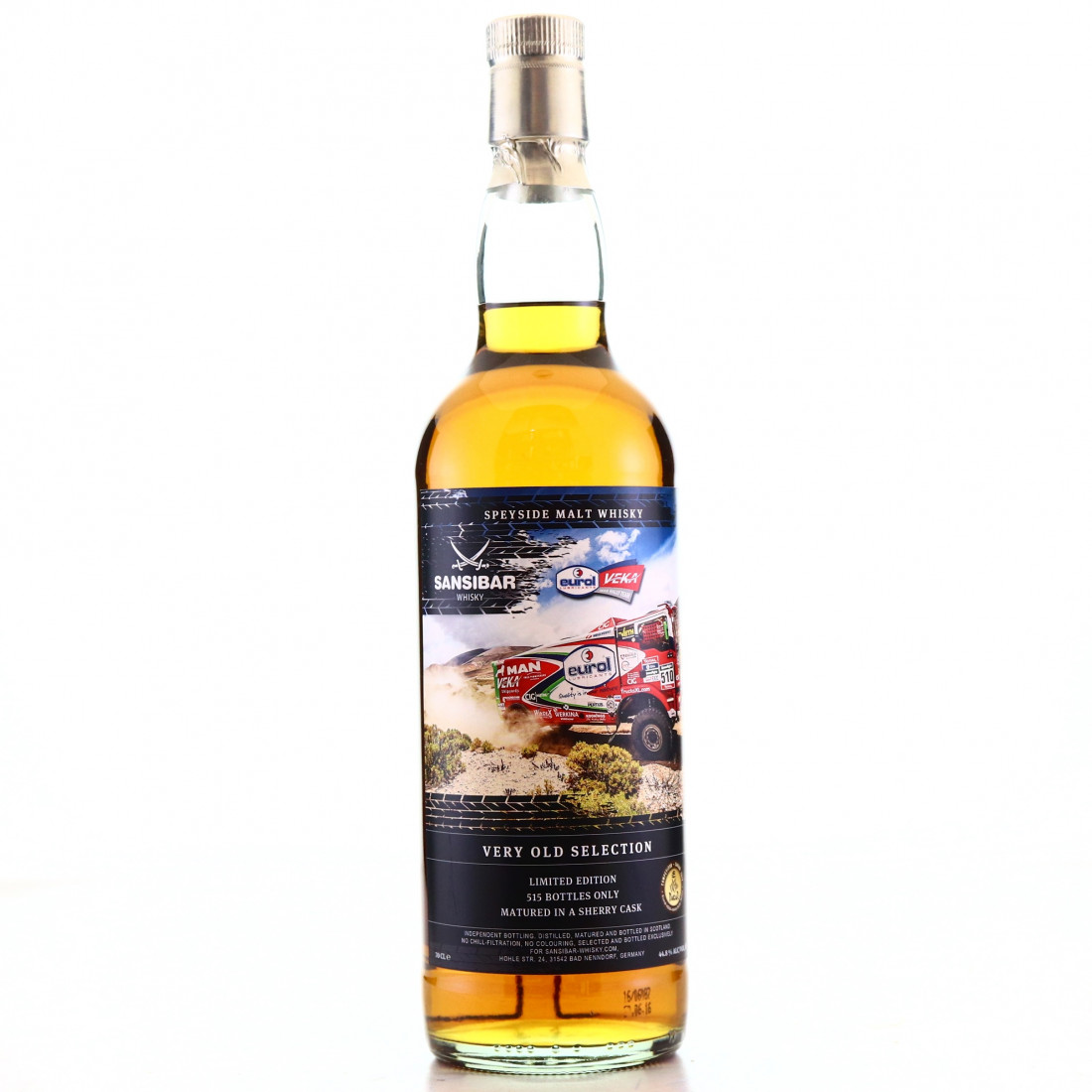 Speyside Single Malt Sansibar Very Old Selection / Veka Man Rally Team ...