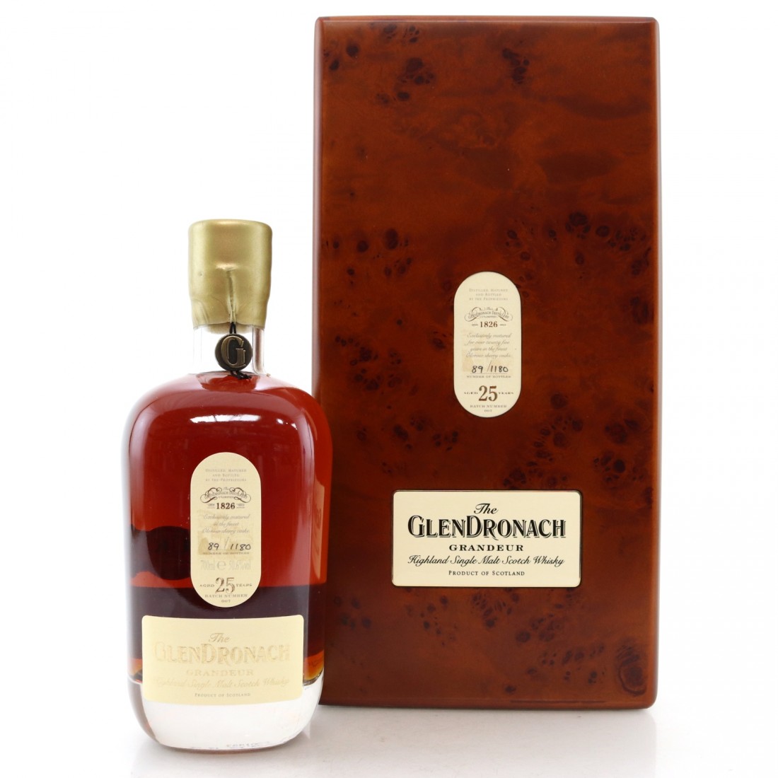 Glendronach Grandeur 25 Year Old Batch #007 | Whisky Auctioneer