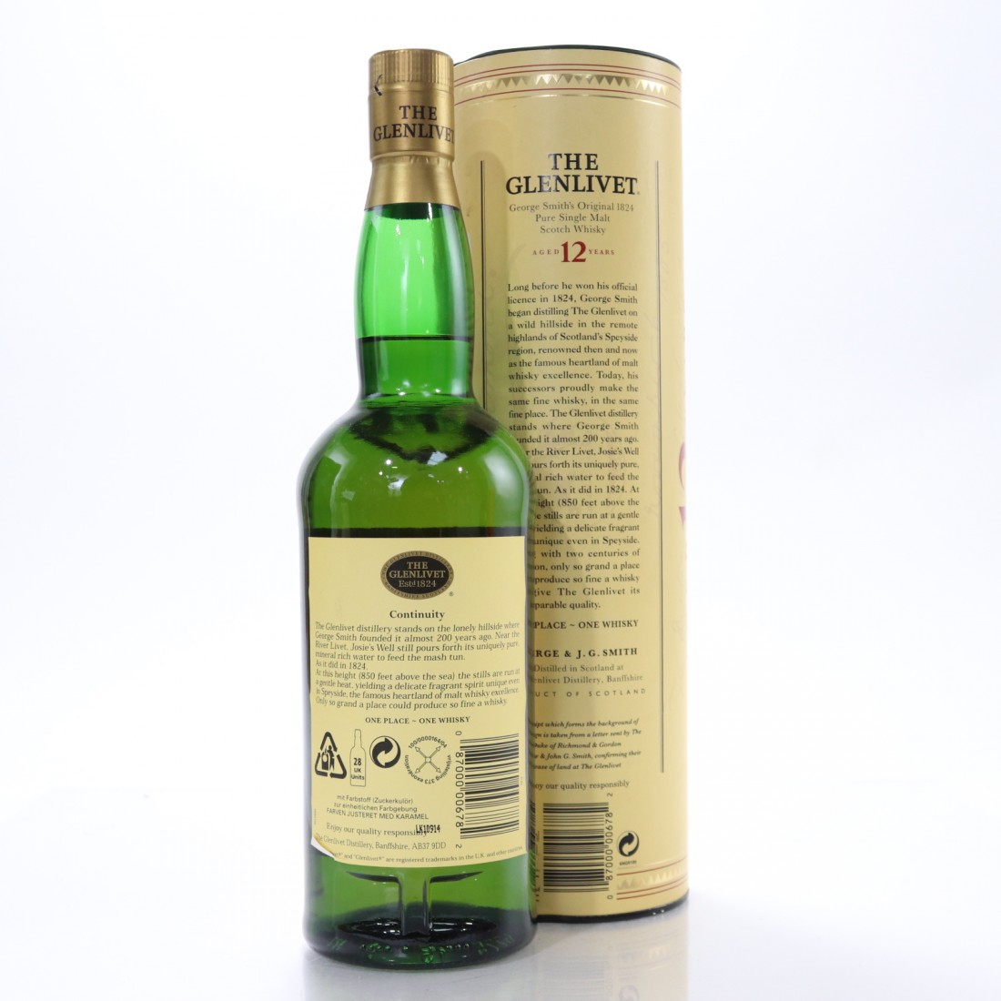 Glenlivet 12 Year Old 1990s | Whisky Auctioneer