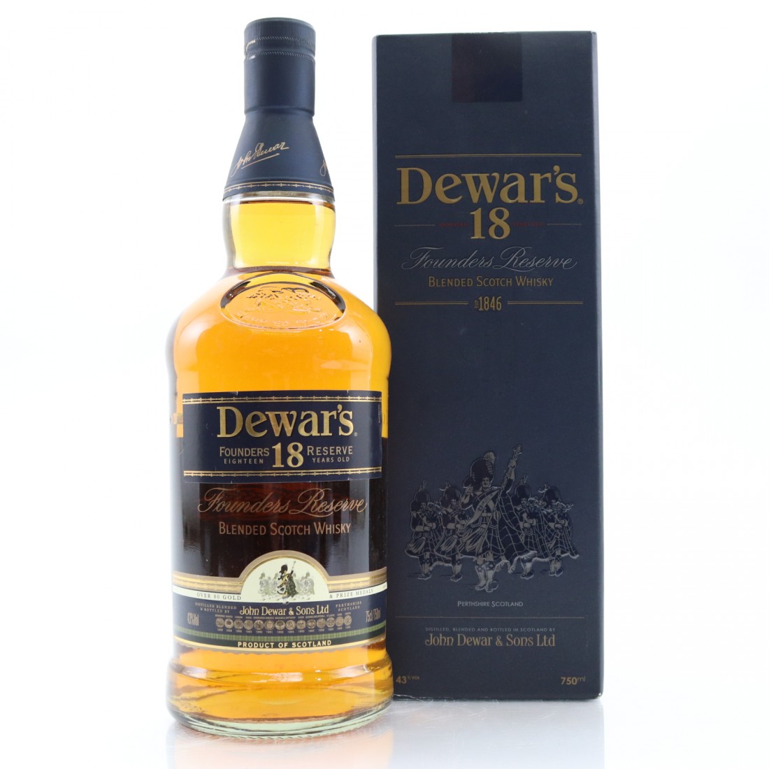 Dewar's 18 Year Old Founder's Reserve 75cl | Whisky Auctioneer