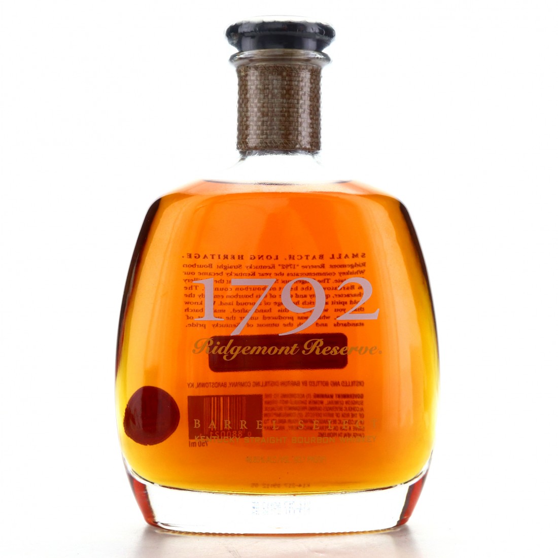 Barton 1792 Ridgemont Reserve 8 Year Old Kentucky Bourbon | Whisky ...