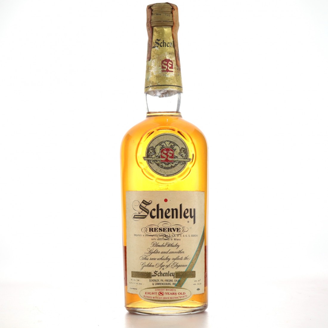 Schenley Reserve 8 Year Old 1960s | Whisky Auctioneer