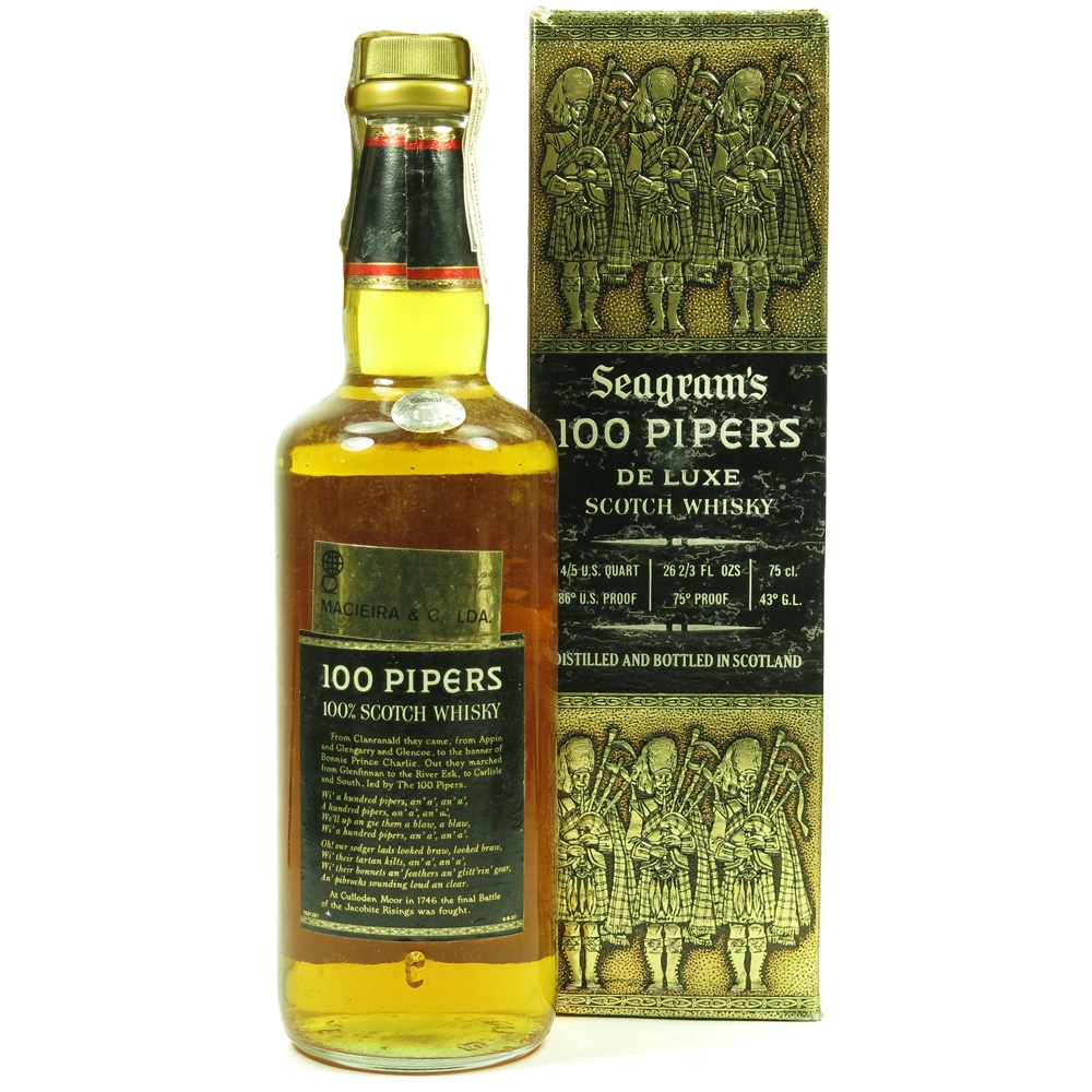 100 Pipers 1960s | Whisky Auctioneer