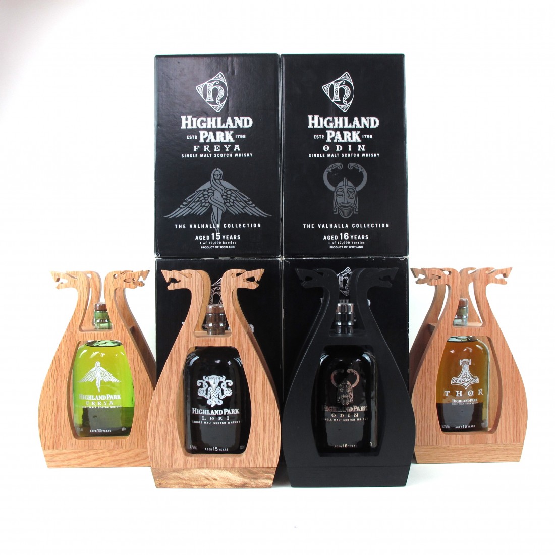 Highland Park Valhalla Collection 4 x 70cl | Whisky Auctioneer