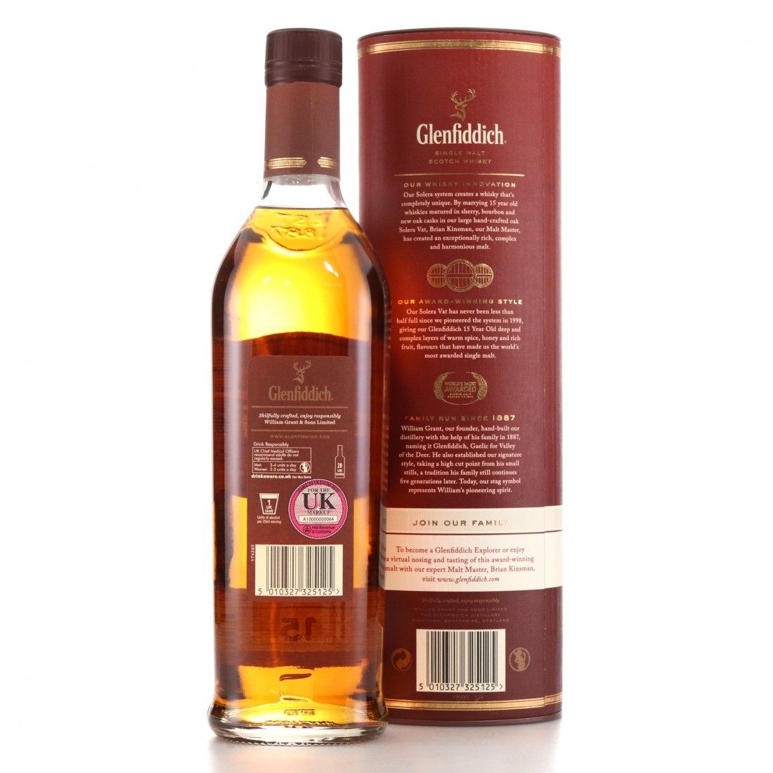Glenfiddich 15 Year Old Solera Reserve | Whisky Auctioneer