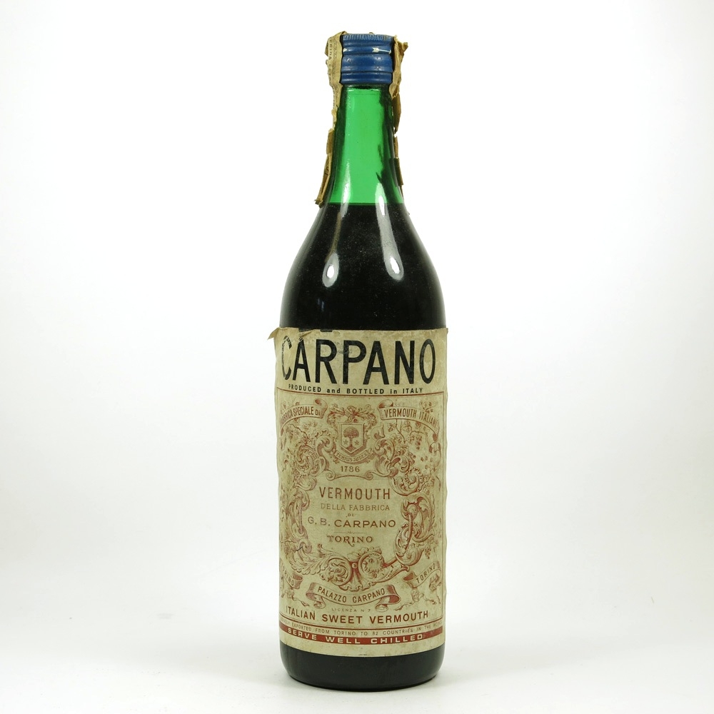 Carpano Sweet Vermouth 1960s | Whisky Auctioneer
