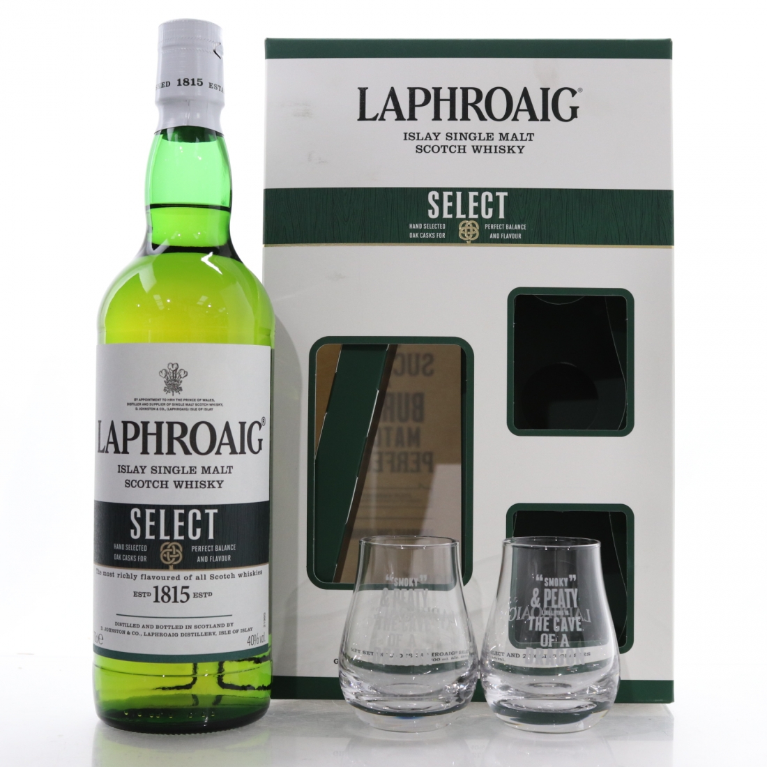 Laphroaig Select / with 2 x Glasses | Whisky Auctioneer
