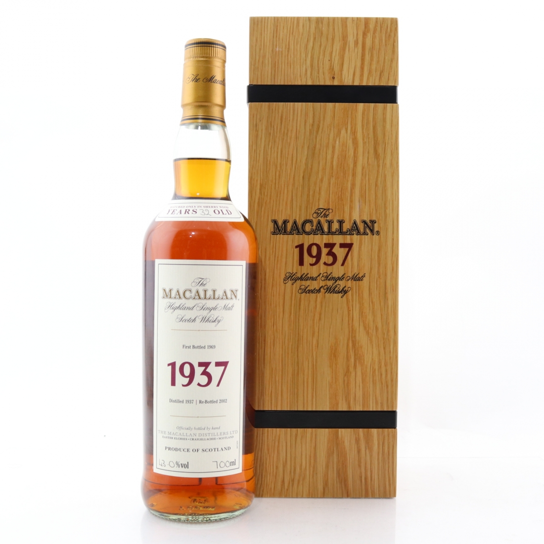 Macallan 1937 Fine and Rare 32 Year Old | Whisky Auctioneer