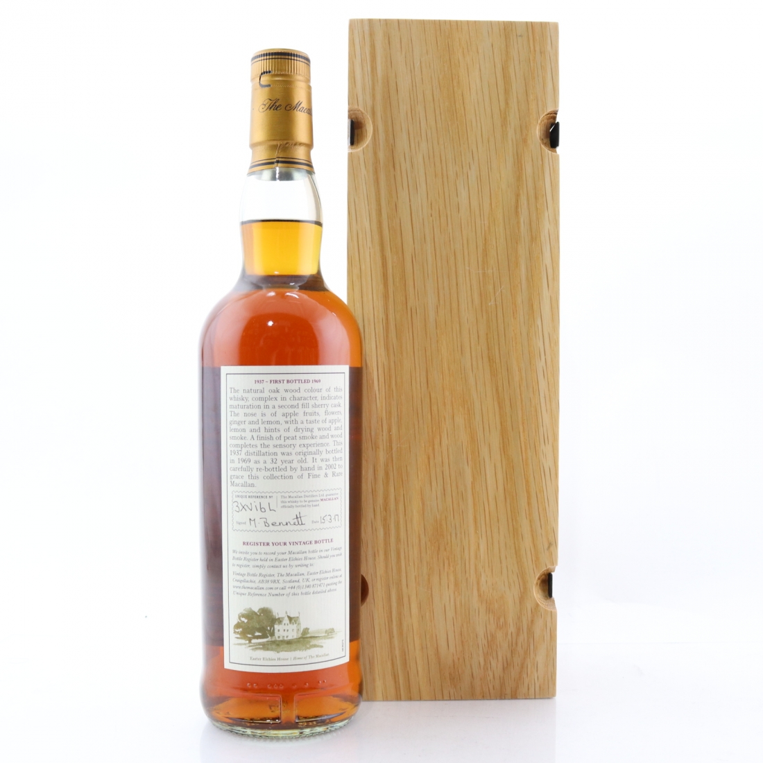Macallan 1937 Fine and Rare 32 Year Old | Whisky Auctioneer