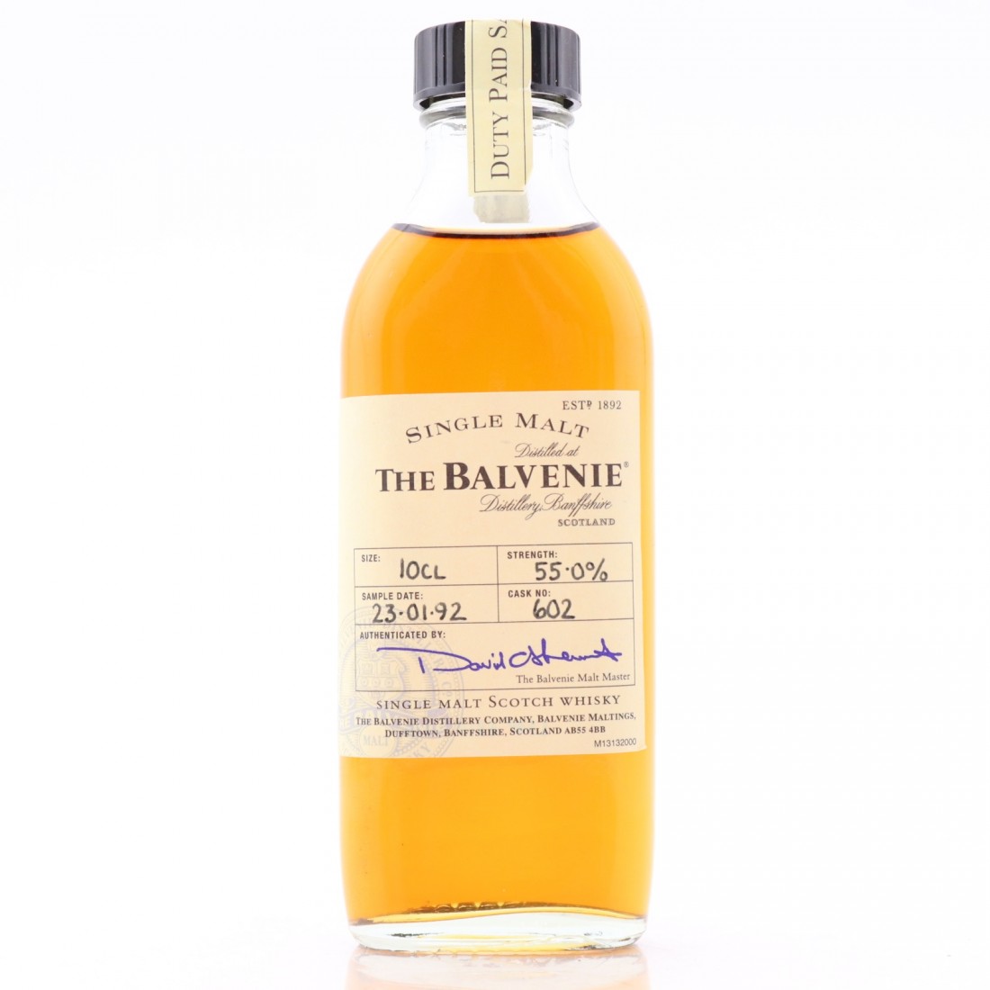 Balvenie Single Cask Sample #602 1992 10cl | Whisky Auctioneer