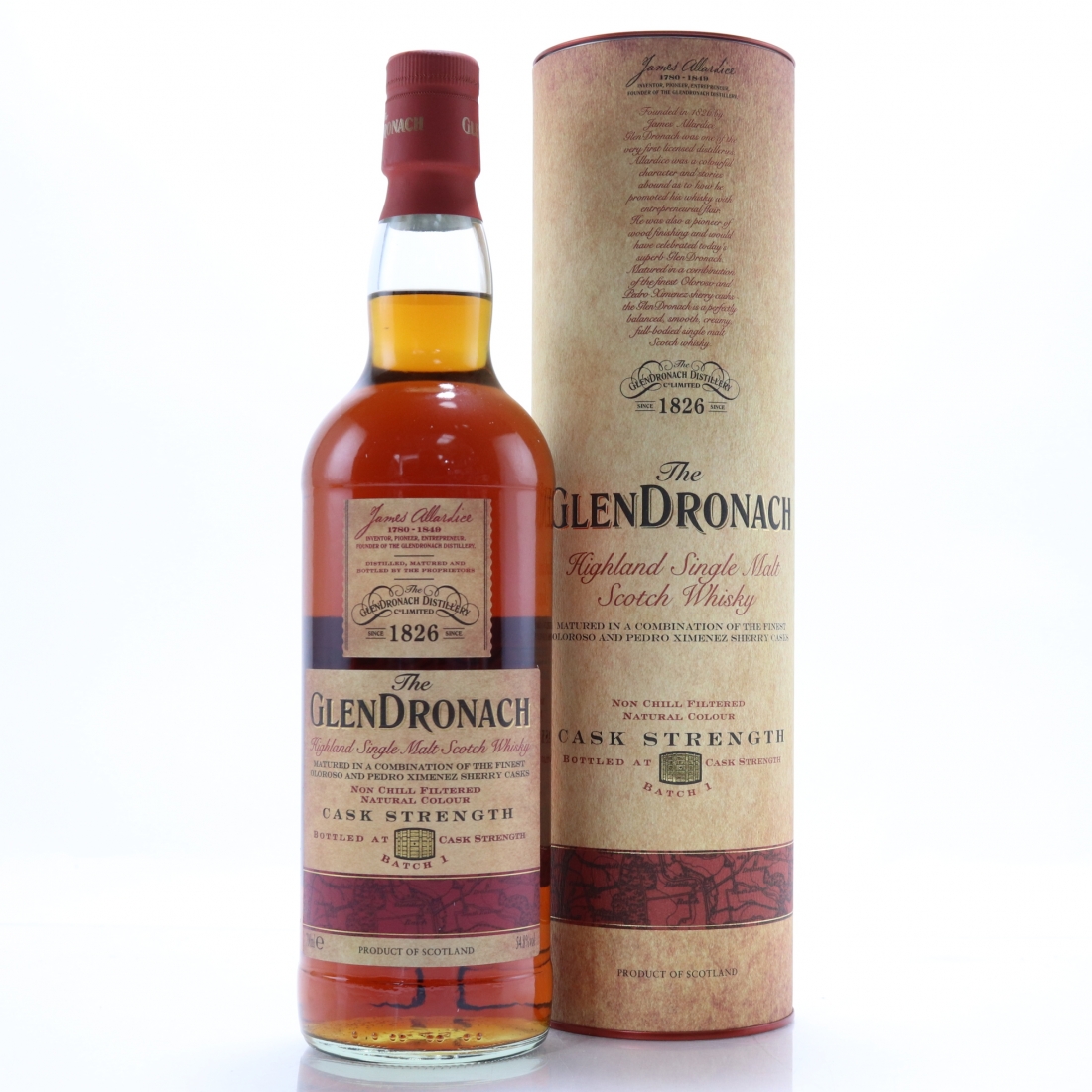 Glendronach Cask Strength Batch #1 | Whisky Auctioneer