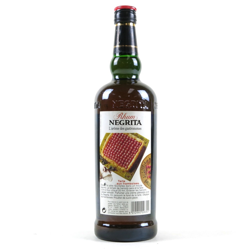 Negrita Bardinet Original Caribbean Rum 1 Litre 1990s | Whisky Auctioneer