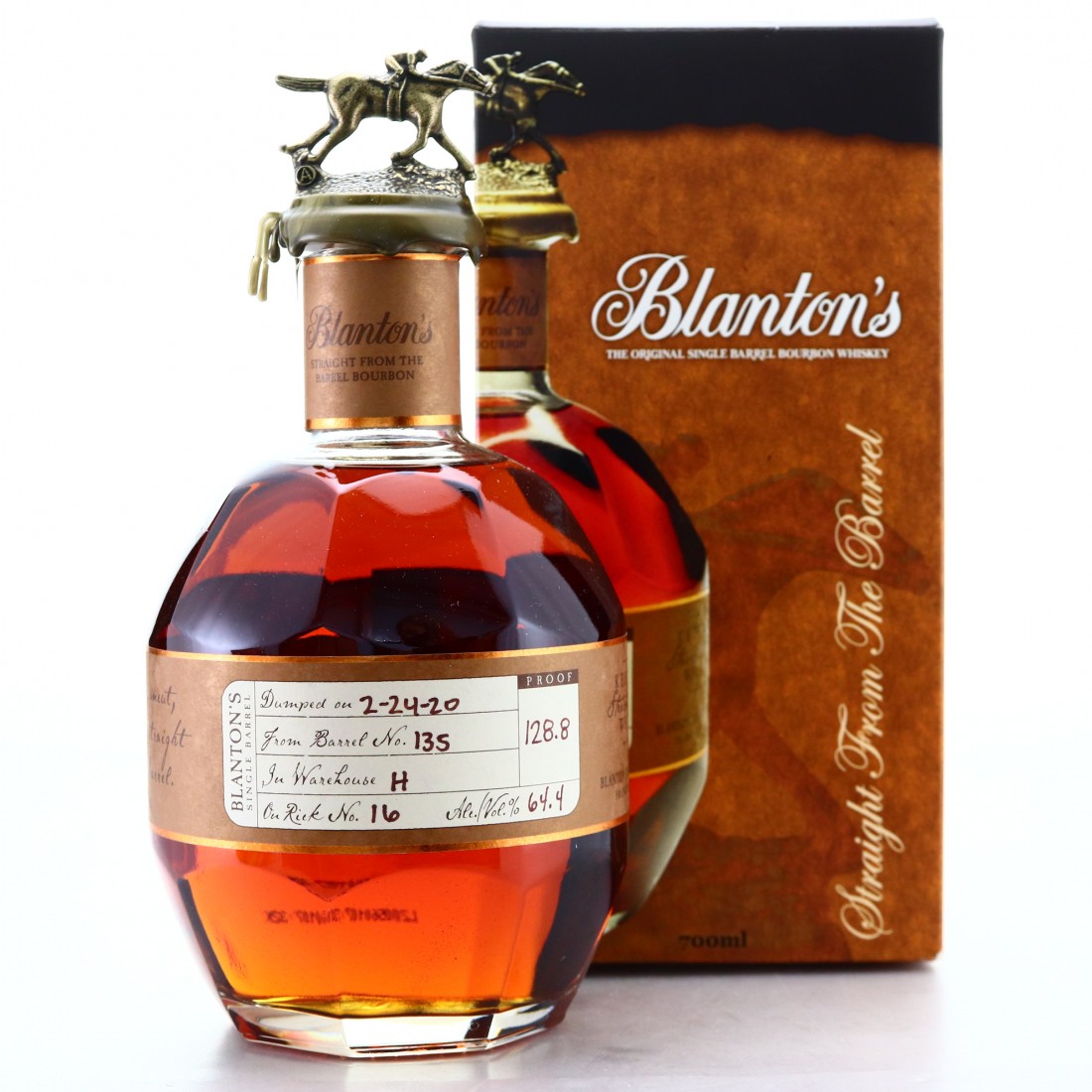 Blanton's Straight from the Barrel dumped 2020 | Whisky Auctioneer