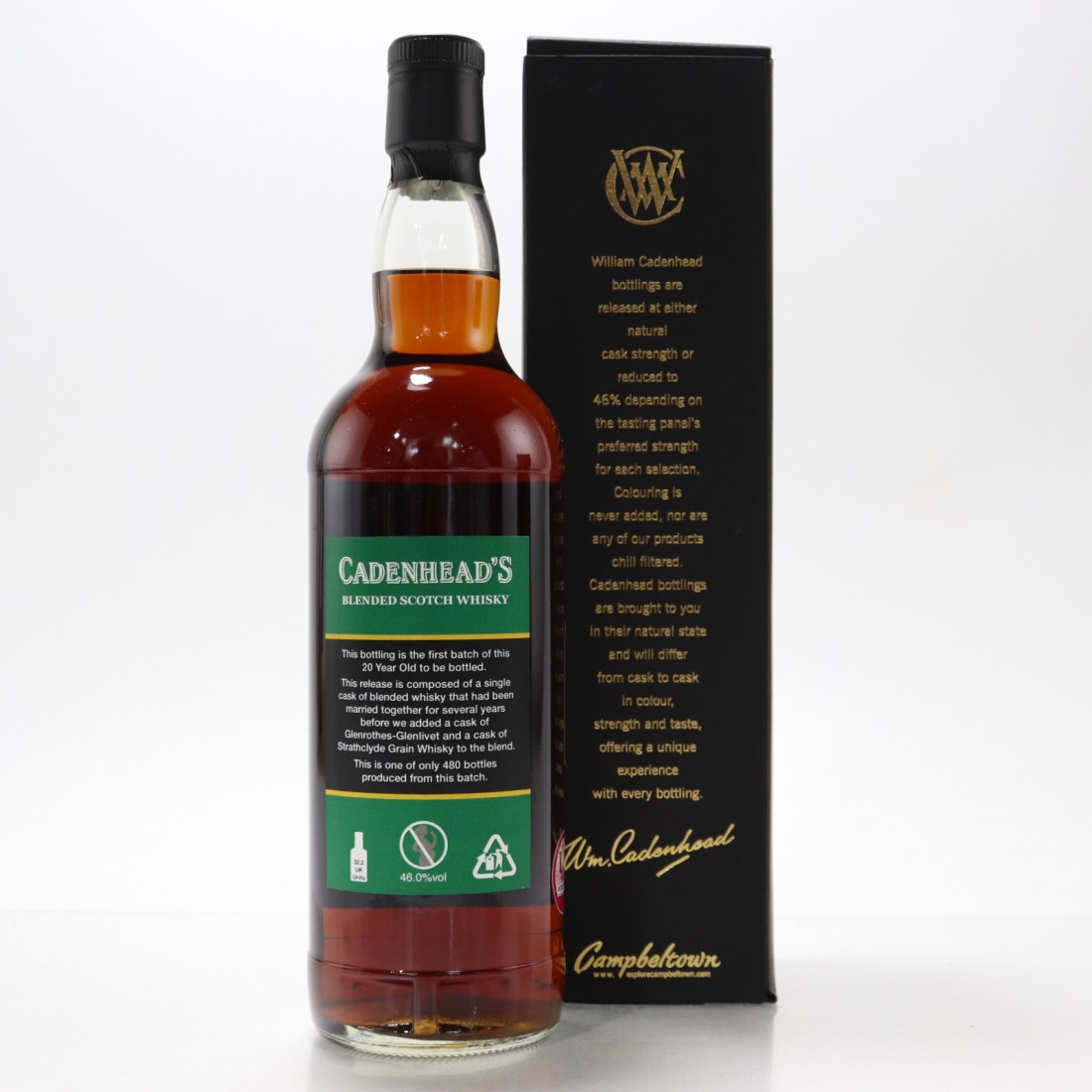 William Cadenhead 20 Year Old | Whisky Auctioneer