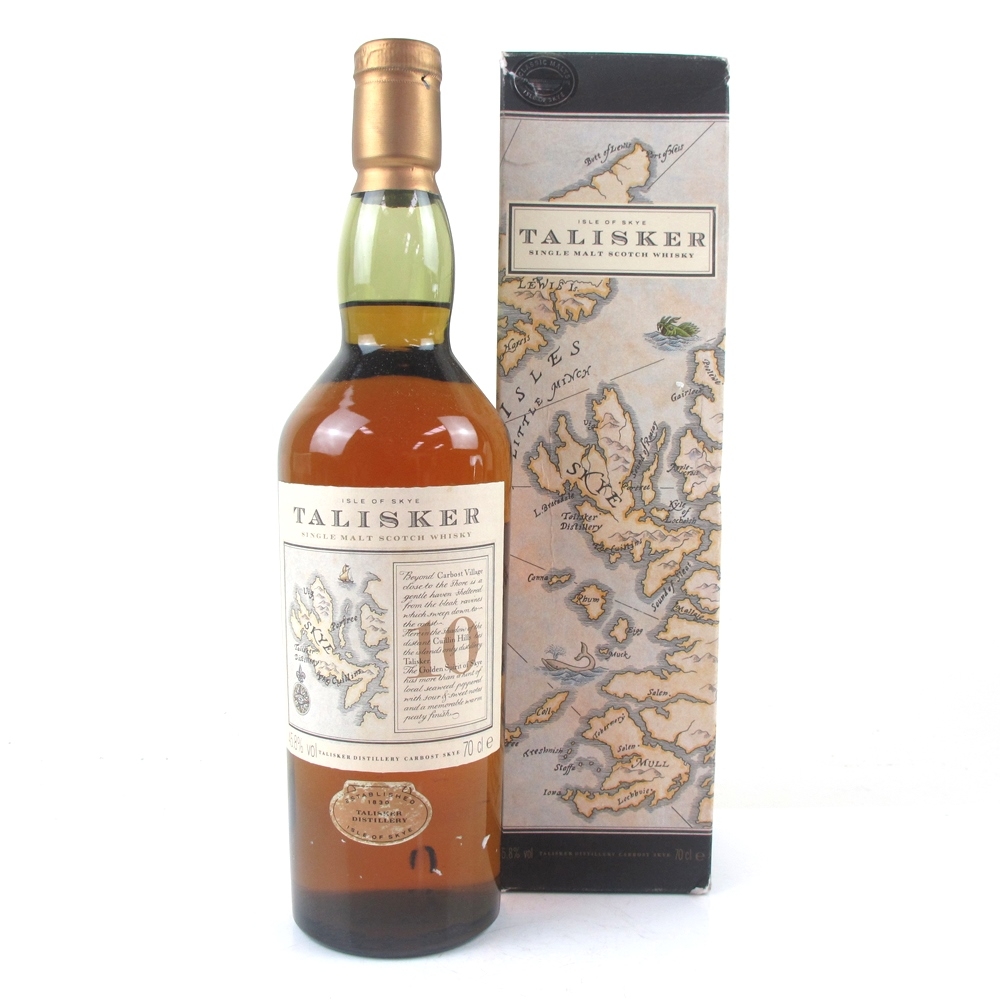 Talisker 10 Year Old / Map Label | Whisky Auctioneer