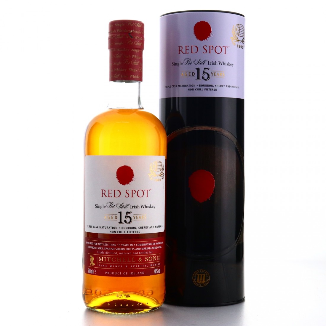 Red Spot 15 Year Old Irish Whiskey / Batch #1 | Whisky Auctioneer