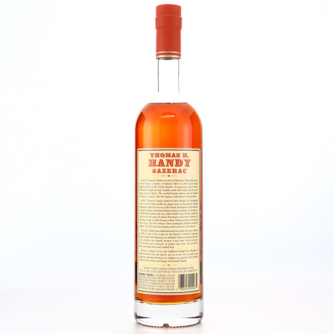 Thomas H Handy Sazerac Rye 2018 Release | Whisky Auctioneer