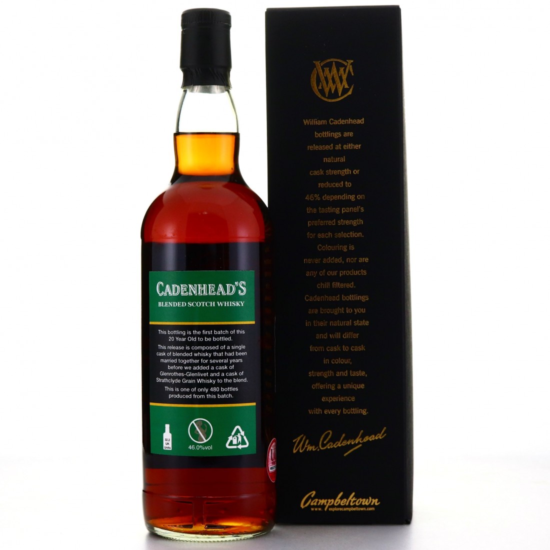 William Cadenhead 20 Year Old | Whisky Auctioneer