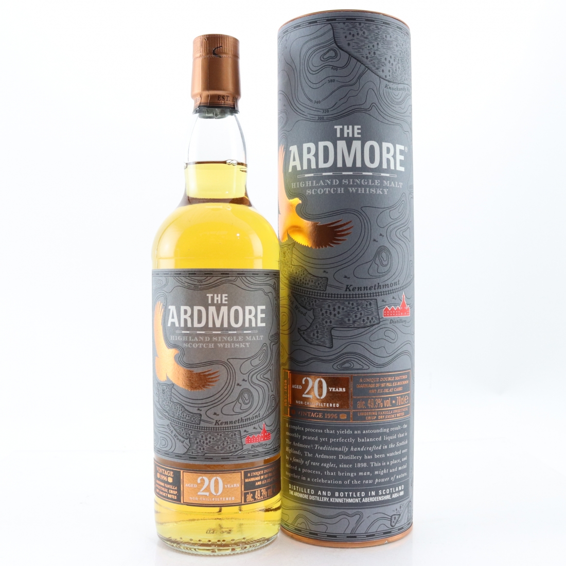 Ardmore 1996 Bourbon and Islay Cask 20 Year Old | Whisky Auctioneer