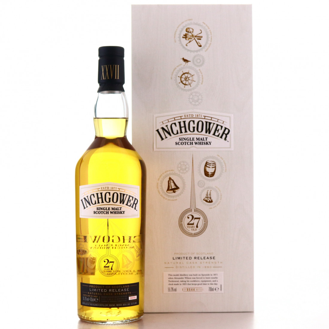 Inchgower 1990 Cask Strength 27 Year Old | Whisky Auctioneer