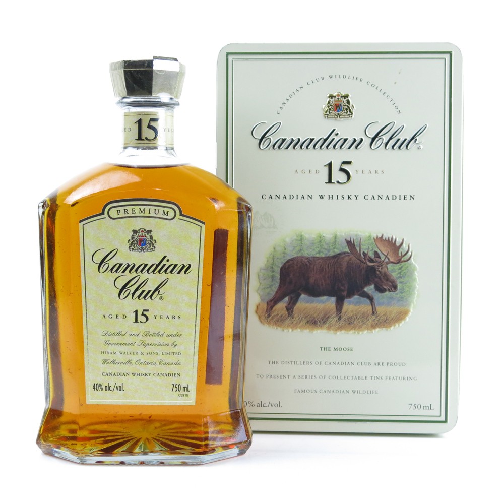 Canadian Club 15 Year Old / The Moose | Whisky Auctioneer