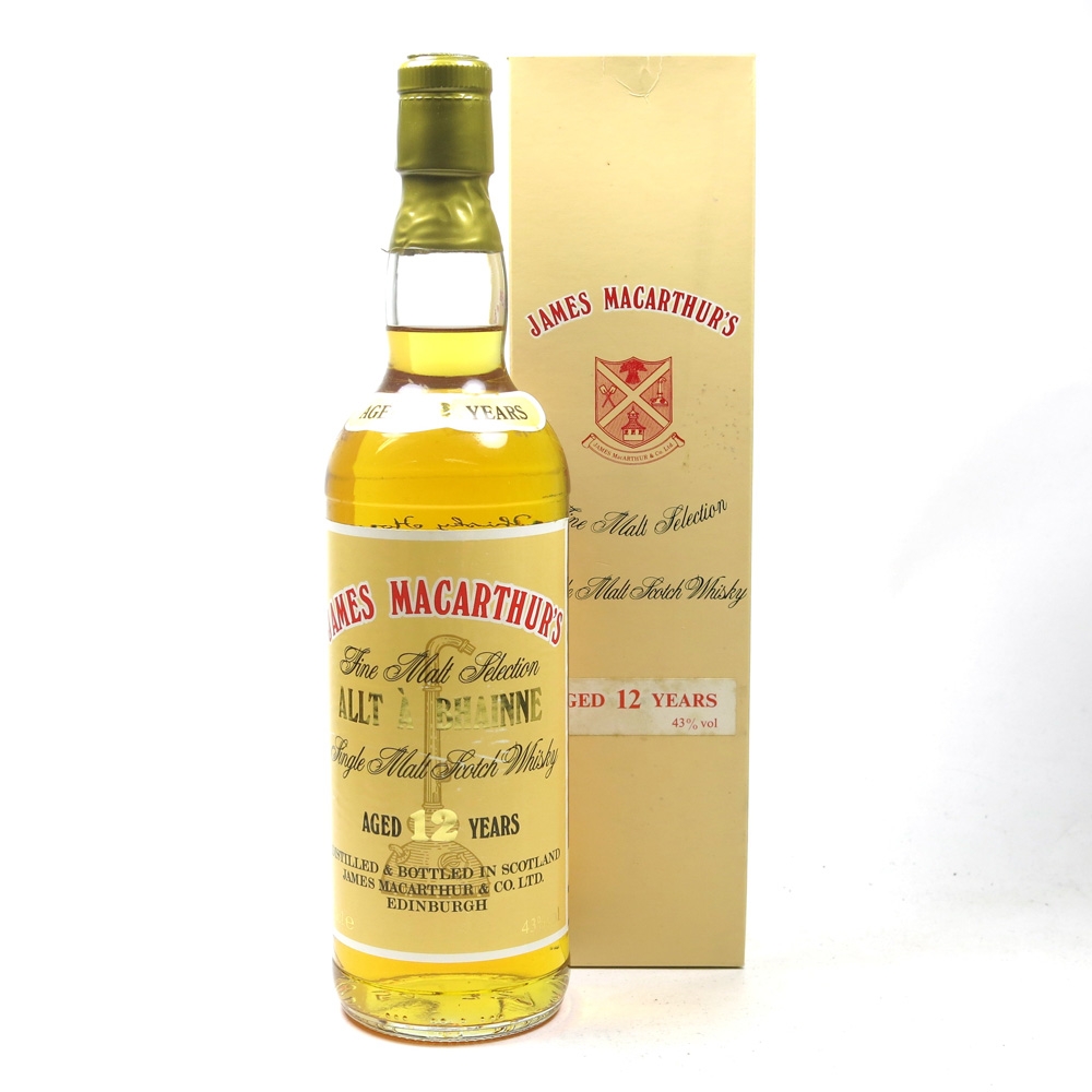 Allt A Bhainne 12 Year Old MacArthur's | Whisky Auctioneer Allt A Bhainne 12 Year Old MacArthur's | Whisky Auctioneer