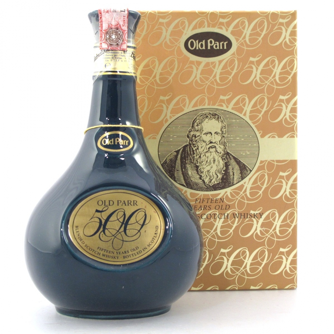 Old Parr 500 15 Year Old Decanter 1980s | Whisky Auctioneer