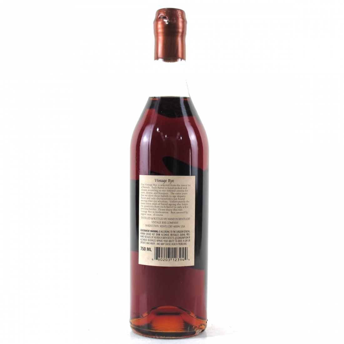 Vintage Rye 23 Year Old | Whisky Auctioneer