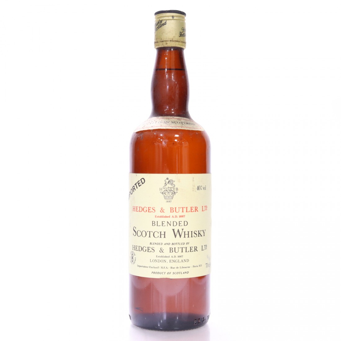 Hedges & Butler Scotch Whisky | Whisky Auctioneer