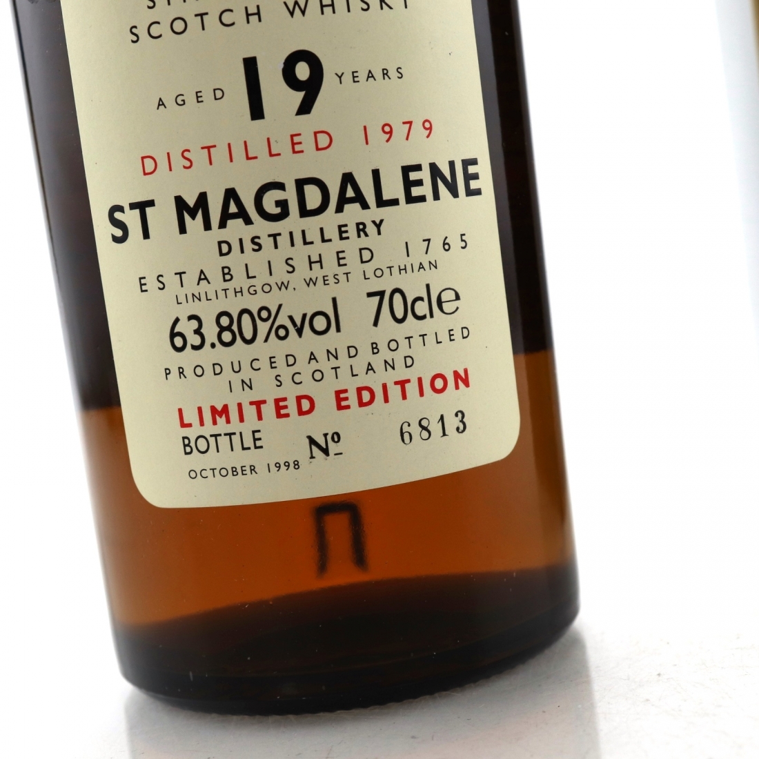 St Magdalene 1979 Rare Malt 19 Year Old / 63.80% | Whisky Auctioneer