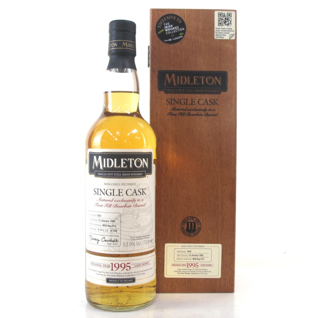 Midleton 1995 Single Cask / First Fill Bourbon Barrel | Whisky Auctioneer