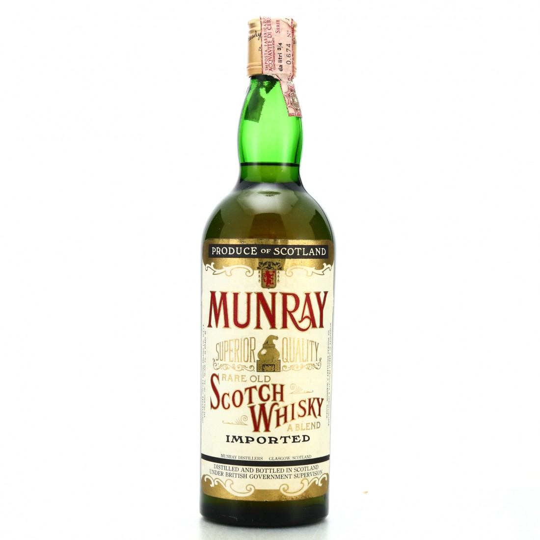 Munray Rare Old Scotch Whisky 1970s | Whisky Auctioneer