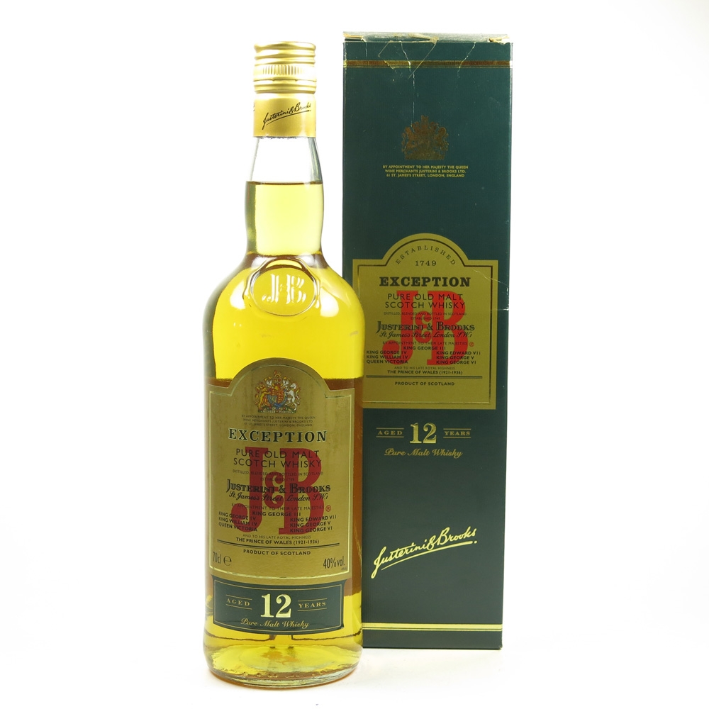 J&B 12 Year Old Exception | Whisky Auctioneer
