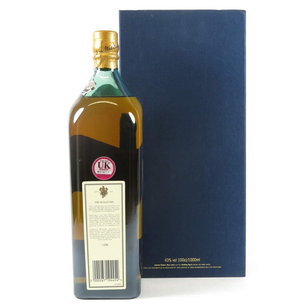 Johnnie Walker Blue Label Signature 1 Litre | Whisky Auctioneer