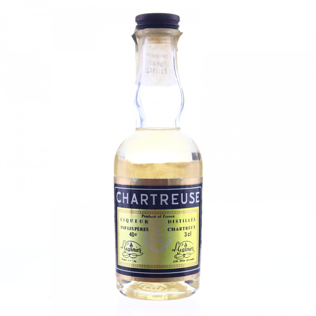 Chartreuse Voiron Yellow Label Miniature / Soffiantino Import | Whisky ...