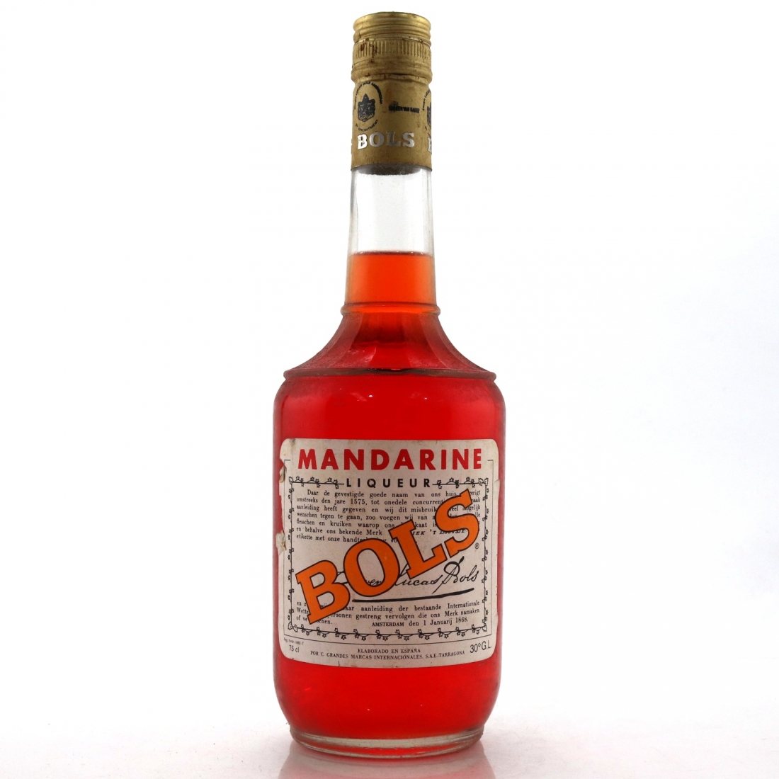 Bols Mandarine Liqueur circa 1970s | Whisky Auctioneer