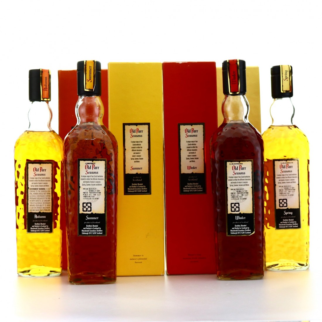 Old Parr Seasons Collection 4 x 50cl | Whisky Auctioneer