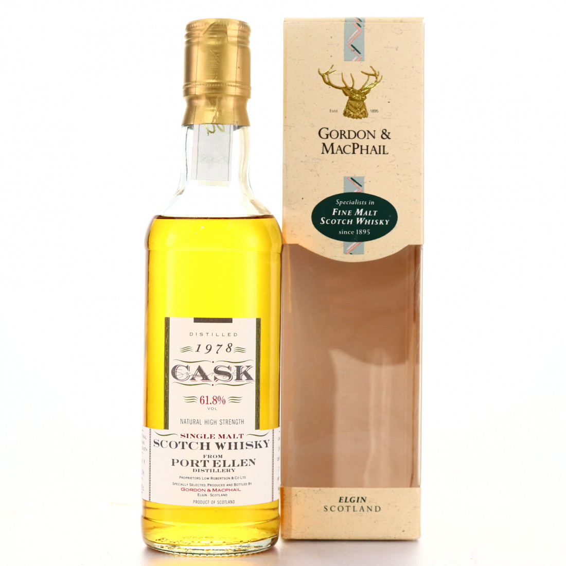 Port Ellen 1978 Gordon and MacPhail Cask Strength 35cl | Whisky Auctioneer