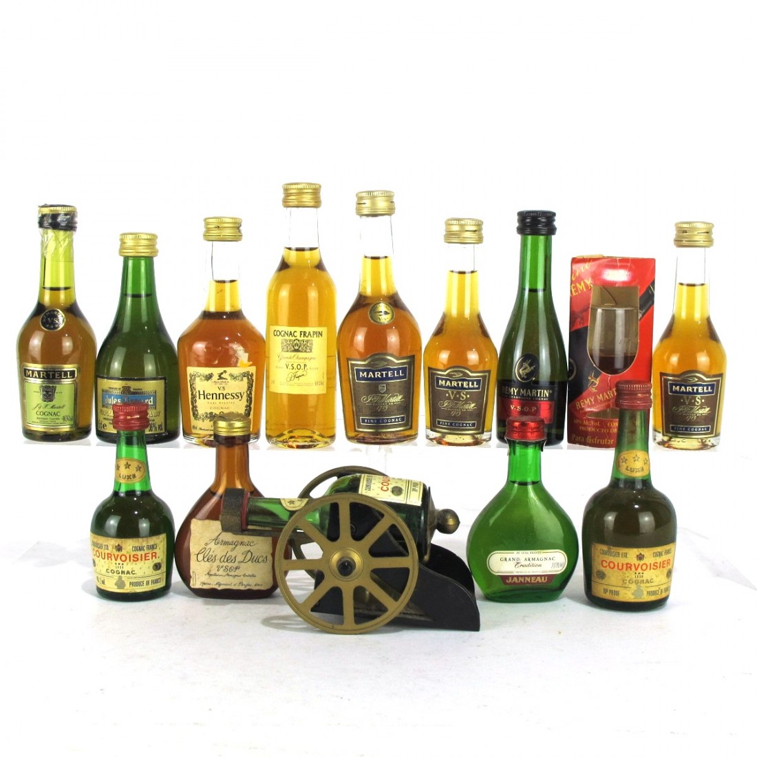 Cognac & Armagnac Miniatures x 14 | Whisky Auctioneer
