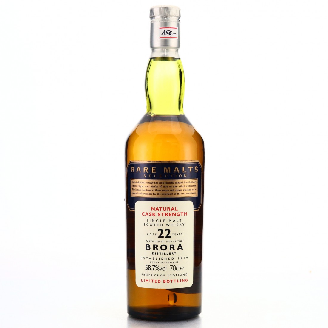 Brora 1972 Rare Malt 22 Year Old / 58.7% | Whisky Auctioneer