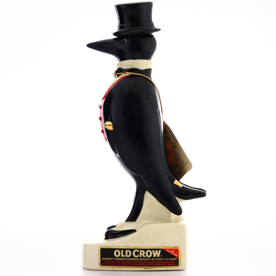 Old Crow 7 Year Old Kentucky Straight Bourbon Decanter 1970s | Whisky ...