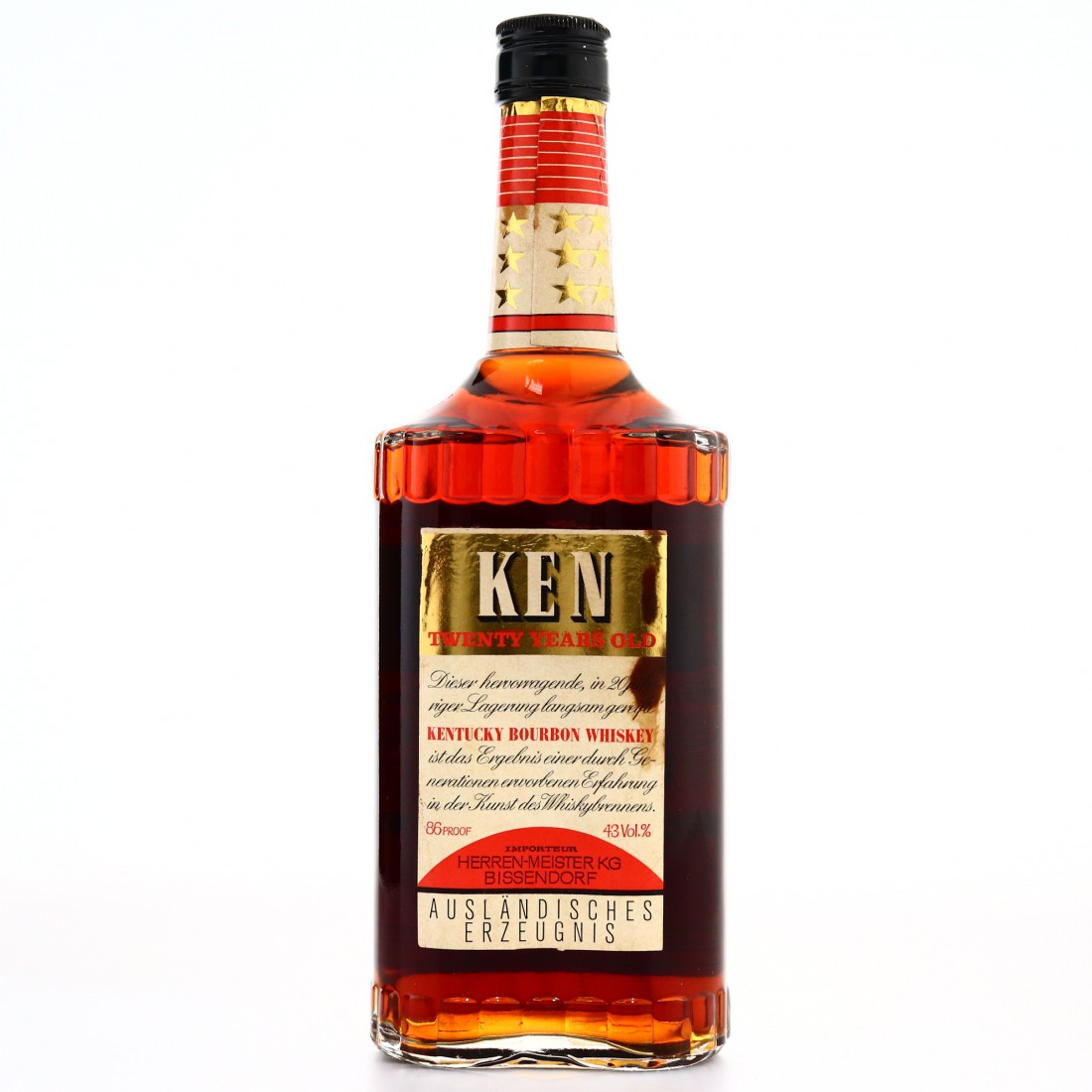 Ken 20 Year Old Kentucky Straight Bourbon 1960s | Whisky Auctioneer