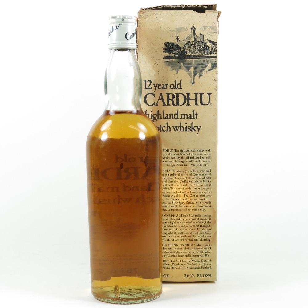 Cardhu 12 Year Old 1970s | Whisky Auctioneer