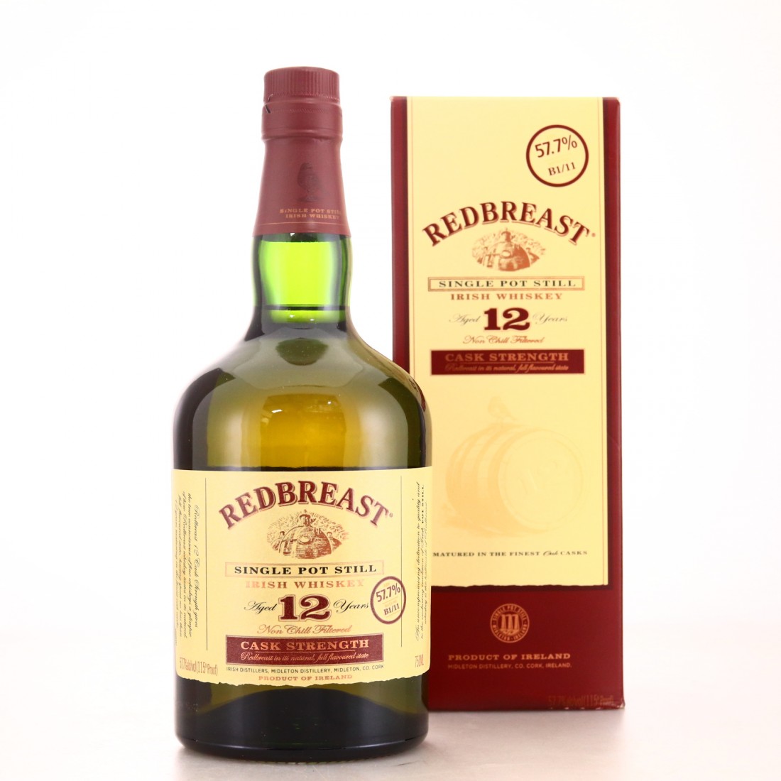 Redbreast 12 Year Old Cask Strength #B1/11 75cl / US Import | Whisky ...