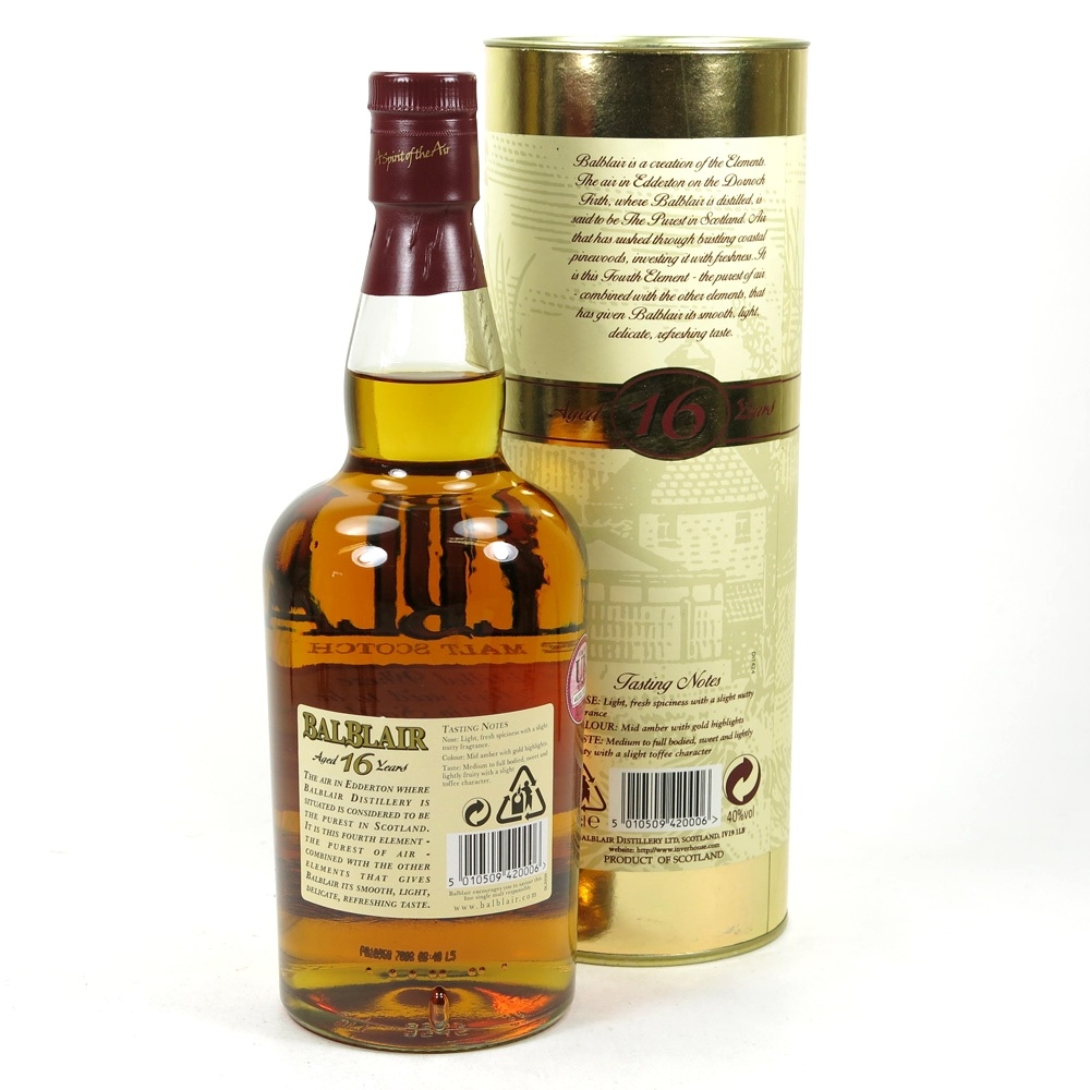 Balblair 16 Year Old | Whisky Auctioneer